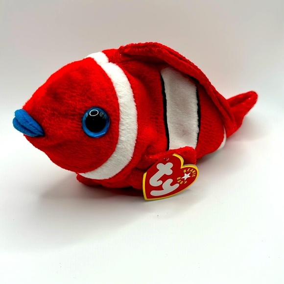 Ty | Toys | Ty Beanie Babies Jester Clownfish Rare Collectible In ...